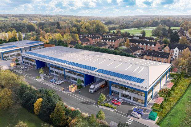 Work begins on huge industrial development near M25