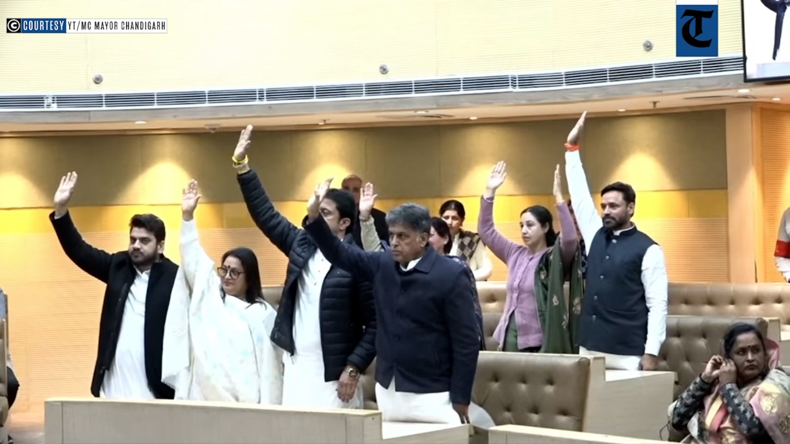BJP bags top 3 Chandigarh mayoral posts, Saurabh Joshi is new mayor