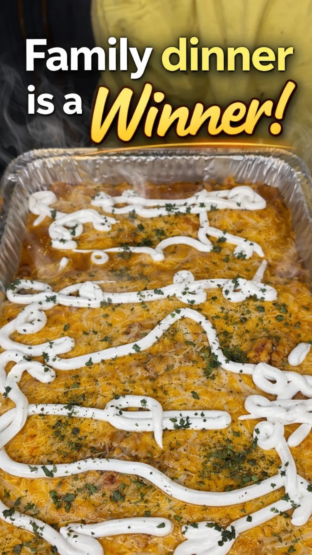 Family dinner is a winner: easy baked comfort food
