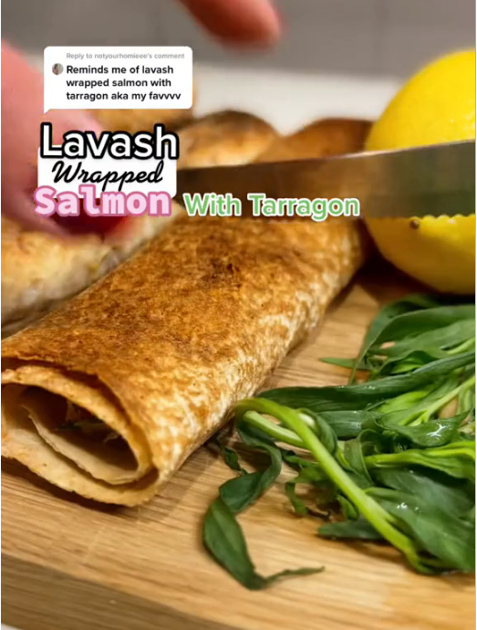 Armenian salmon bake