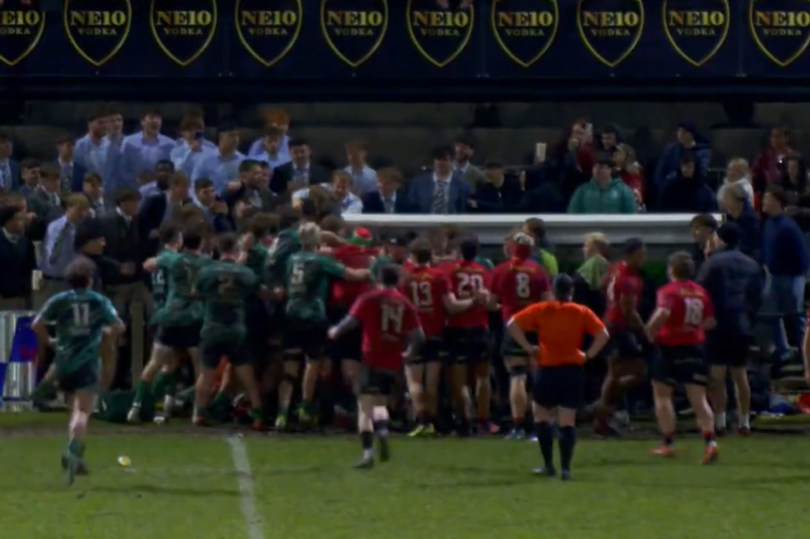 Big Welsh rugby match abandoned as 30 players brawl, fans throw beer ...