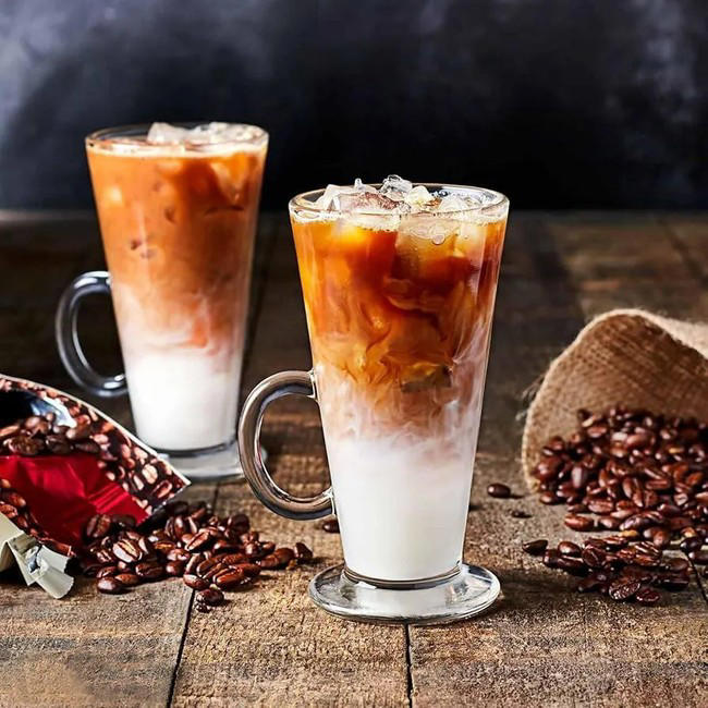 Why iced coffee glass nails are the new soft luxury obsession