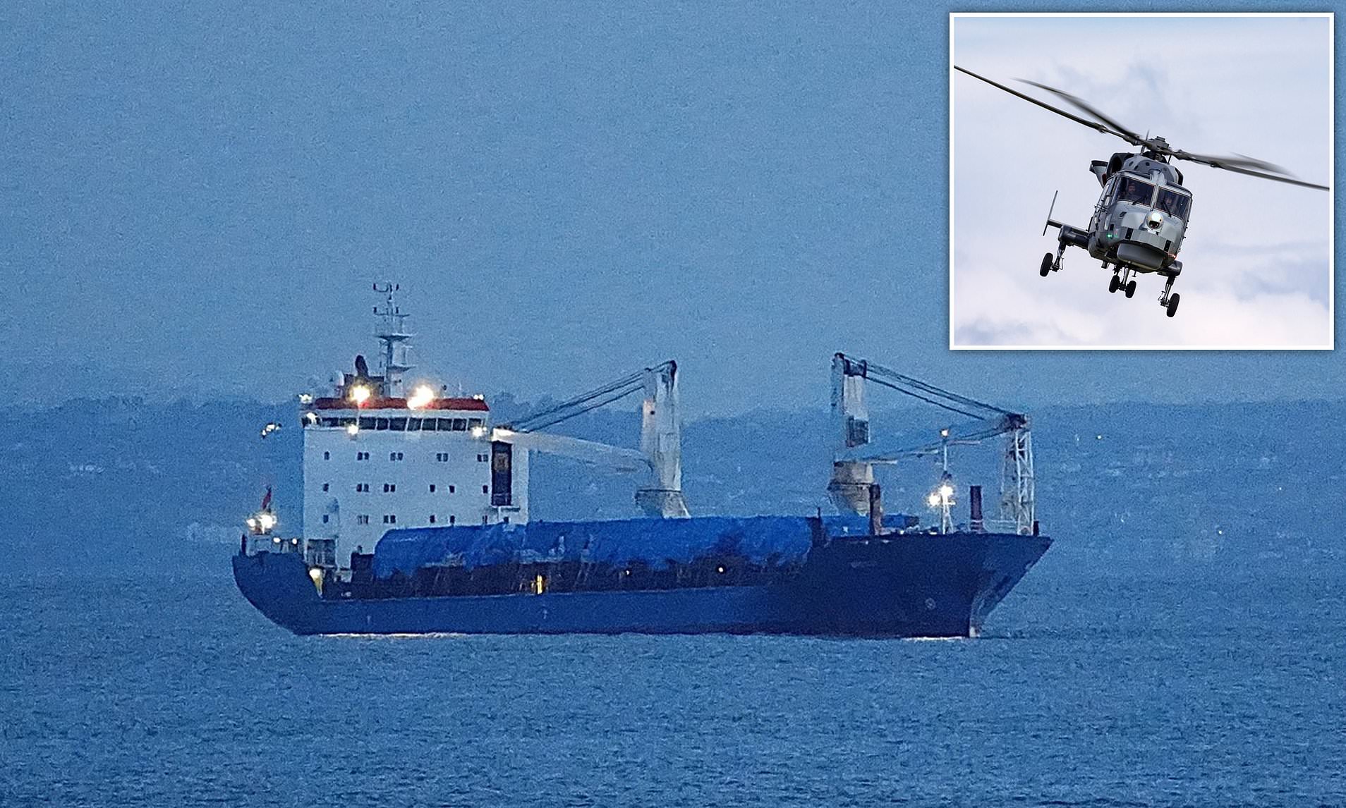 Royal Navy tracks 'suspicious' Russian ship as it spends 14 hours over ...