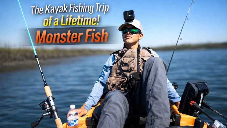 The kayak fishing trip of a lifetime! Monster fish