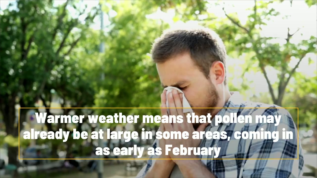 Spring allergies may start early due to climate change