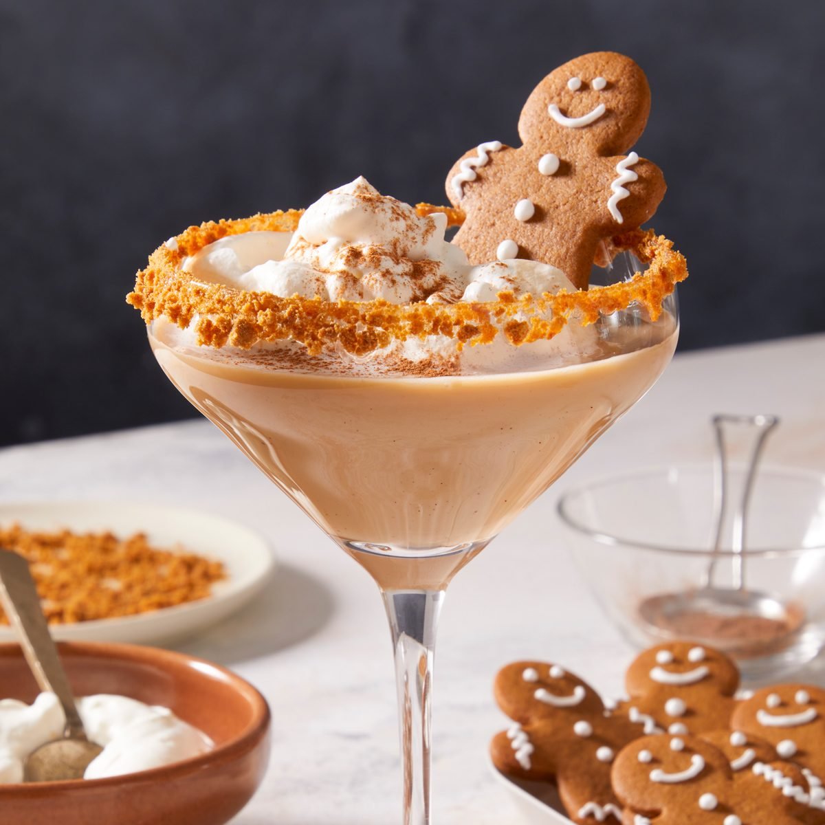 Gingerbread martinis