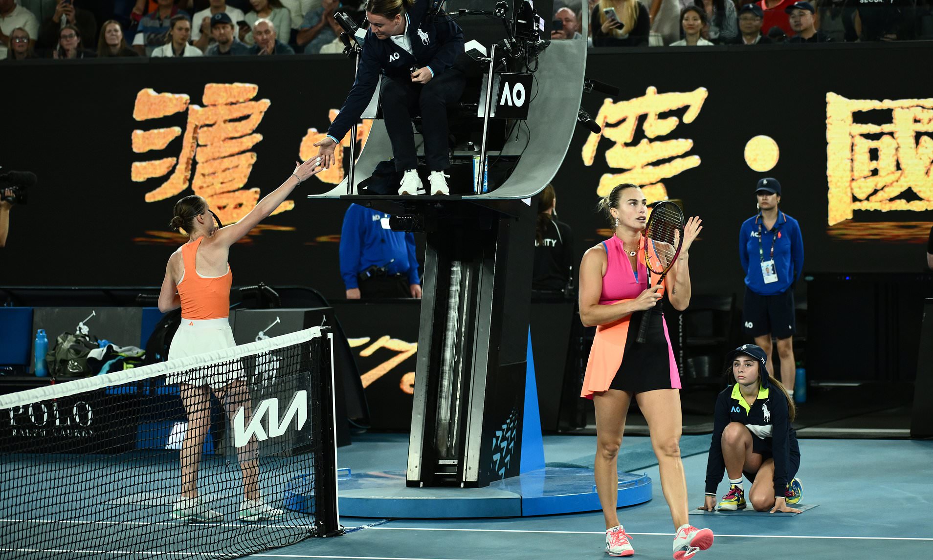 Aryna Sabalenka and Elina Svitolina avoid post-match handshakes as ...