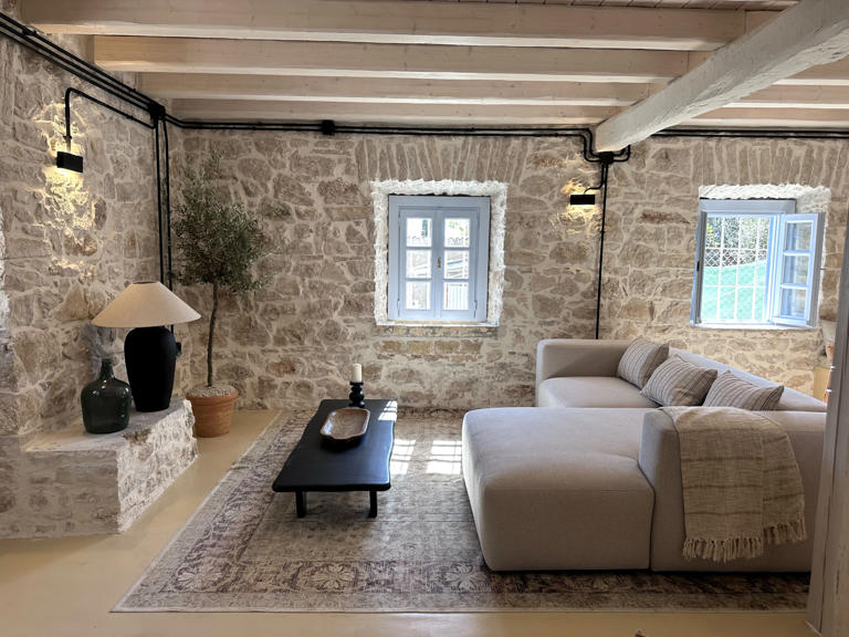 Look inside the Corfu holiday home featured in Amanda & Alan’s Greek job