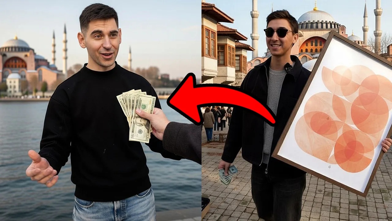 This street artist made my painting 10x more valuable