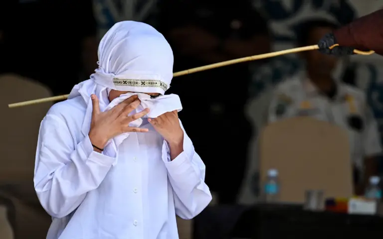 Indonesian couple caned 140 times for sex outside marriage, alcohol