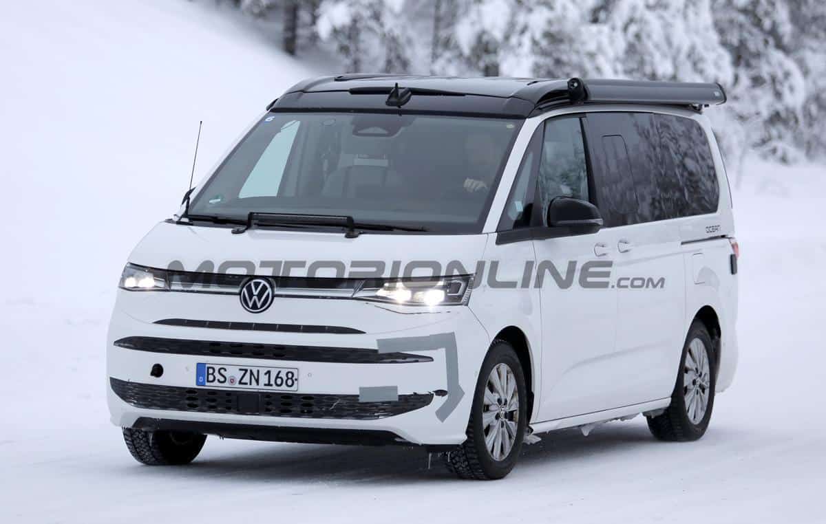 Volkswagen T7 Multivan e California 2027: è tempo di restyling per il ...