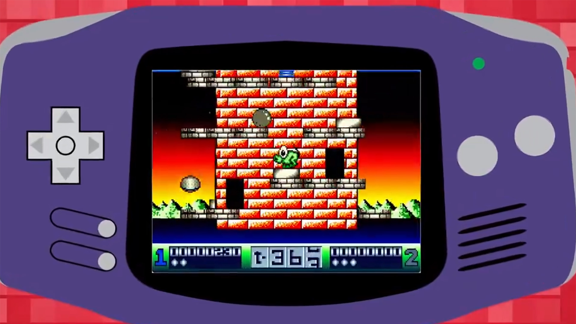 Nebulus torna su Game Boy Advance con una nuova release fisica