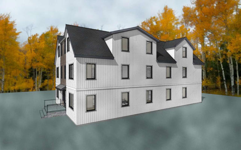 Plans for a residential building in Bridgeport's Black Rock ...