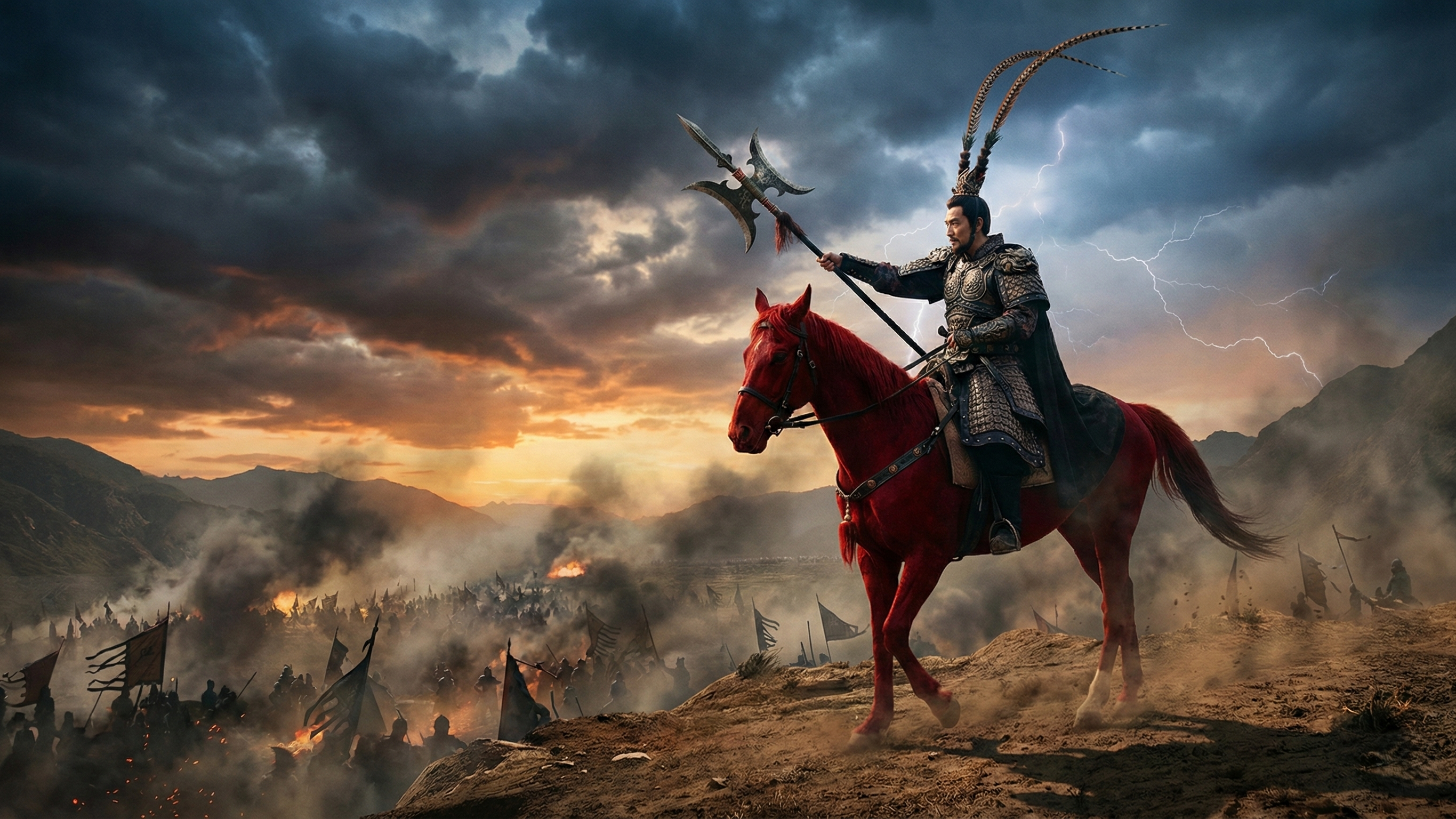 That was no general, he was a one-man army