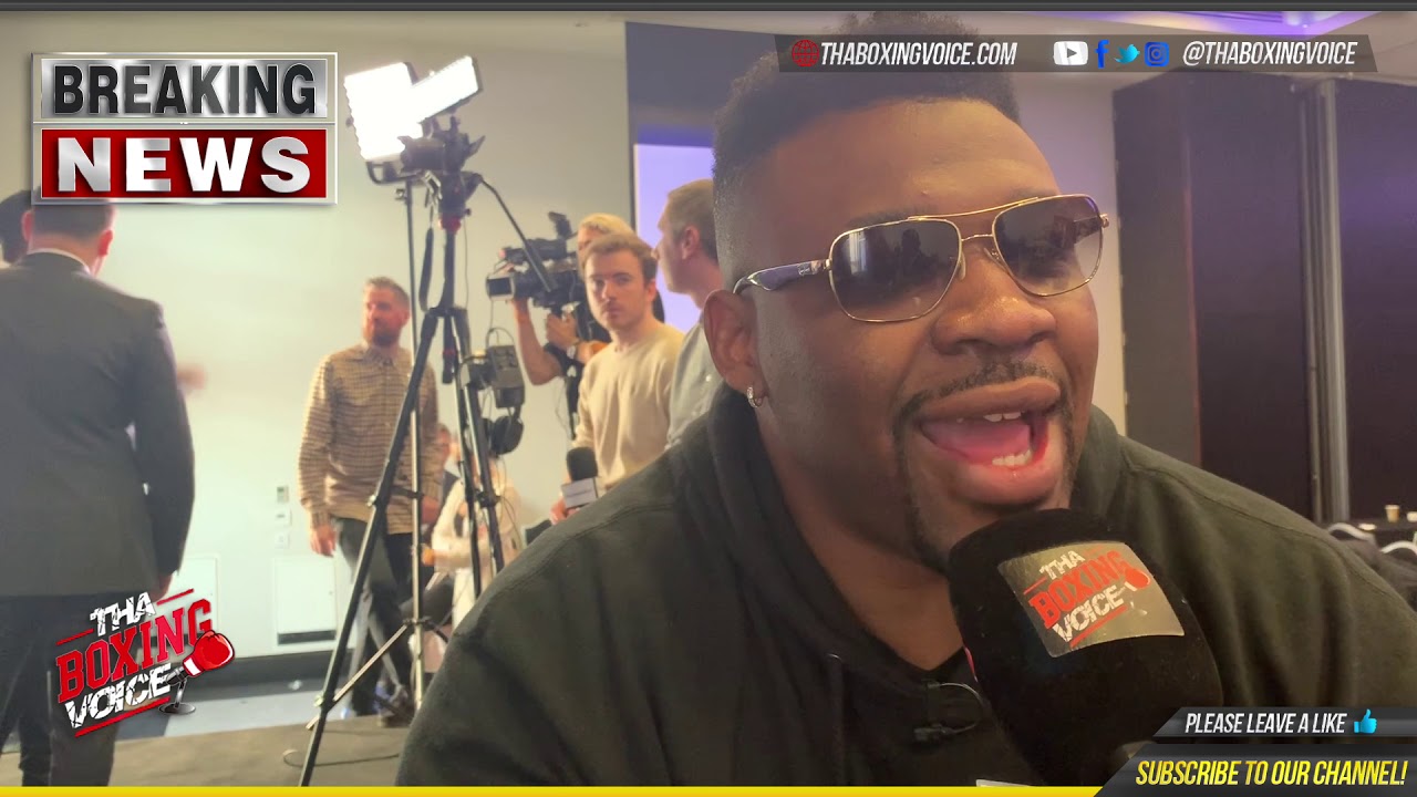 🚨Jarrell Miller "I hit harder than AJ, he's gonna be spitting blood😱 I ...