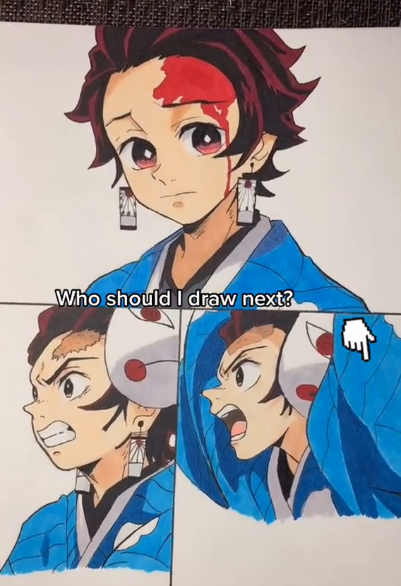 Tanjiro artwork | Stunning Demon Slayer fan art collection