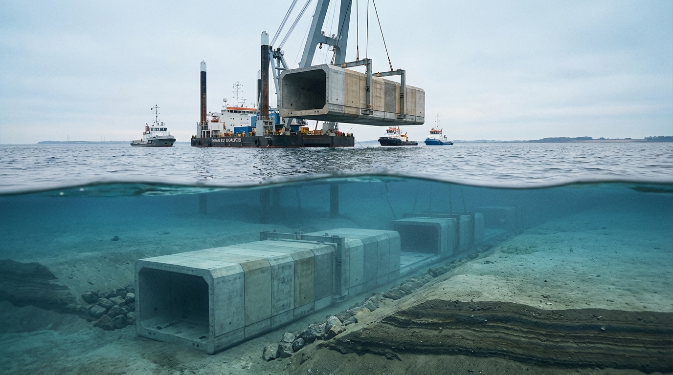The world’s longest underwater tunnel: The Fehmarn Belt Project