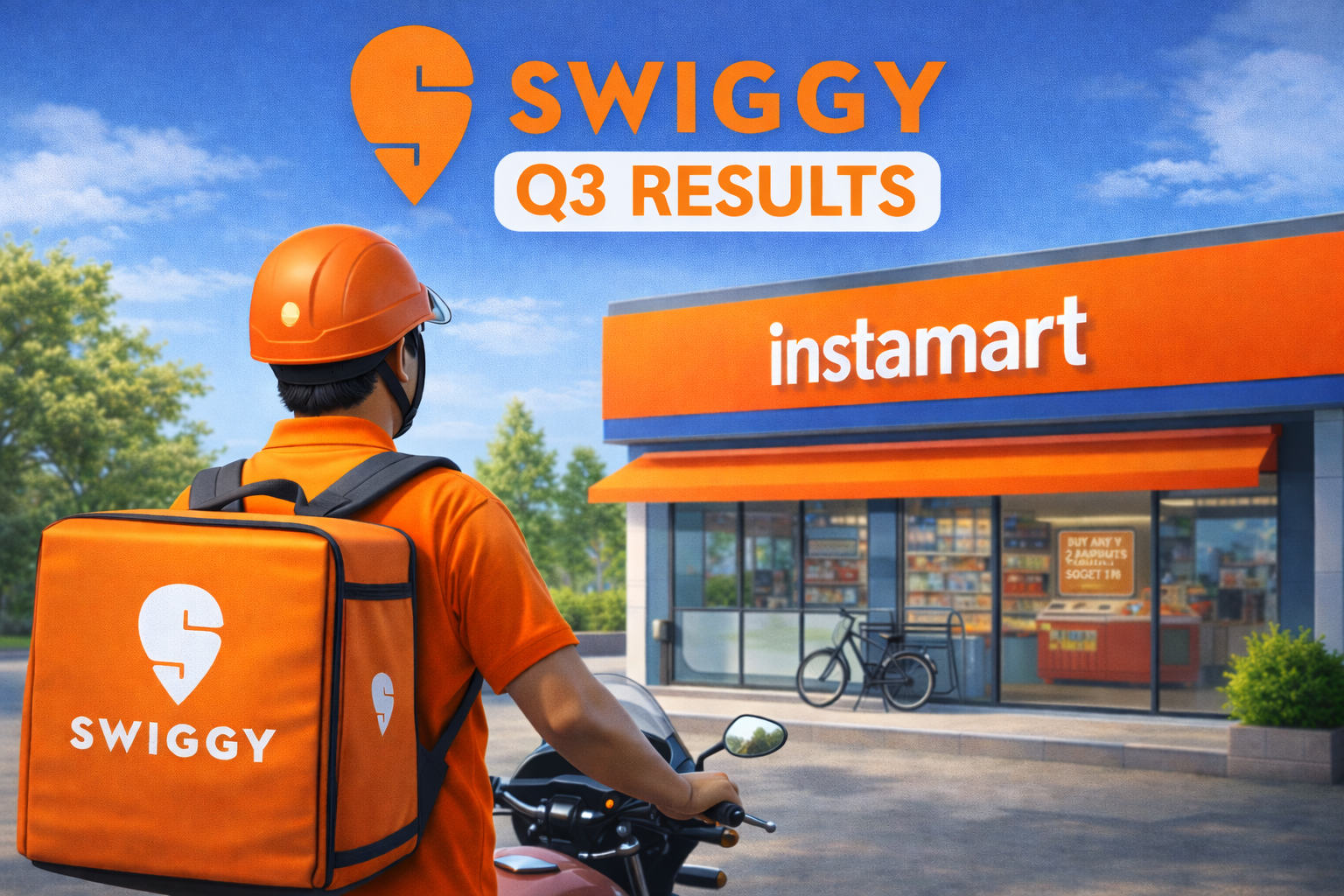 Swiggy Q3 results: Cons loss widens YoY to Rs 1,065 crore, but revenue ...