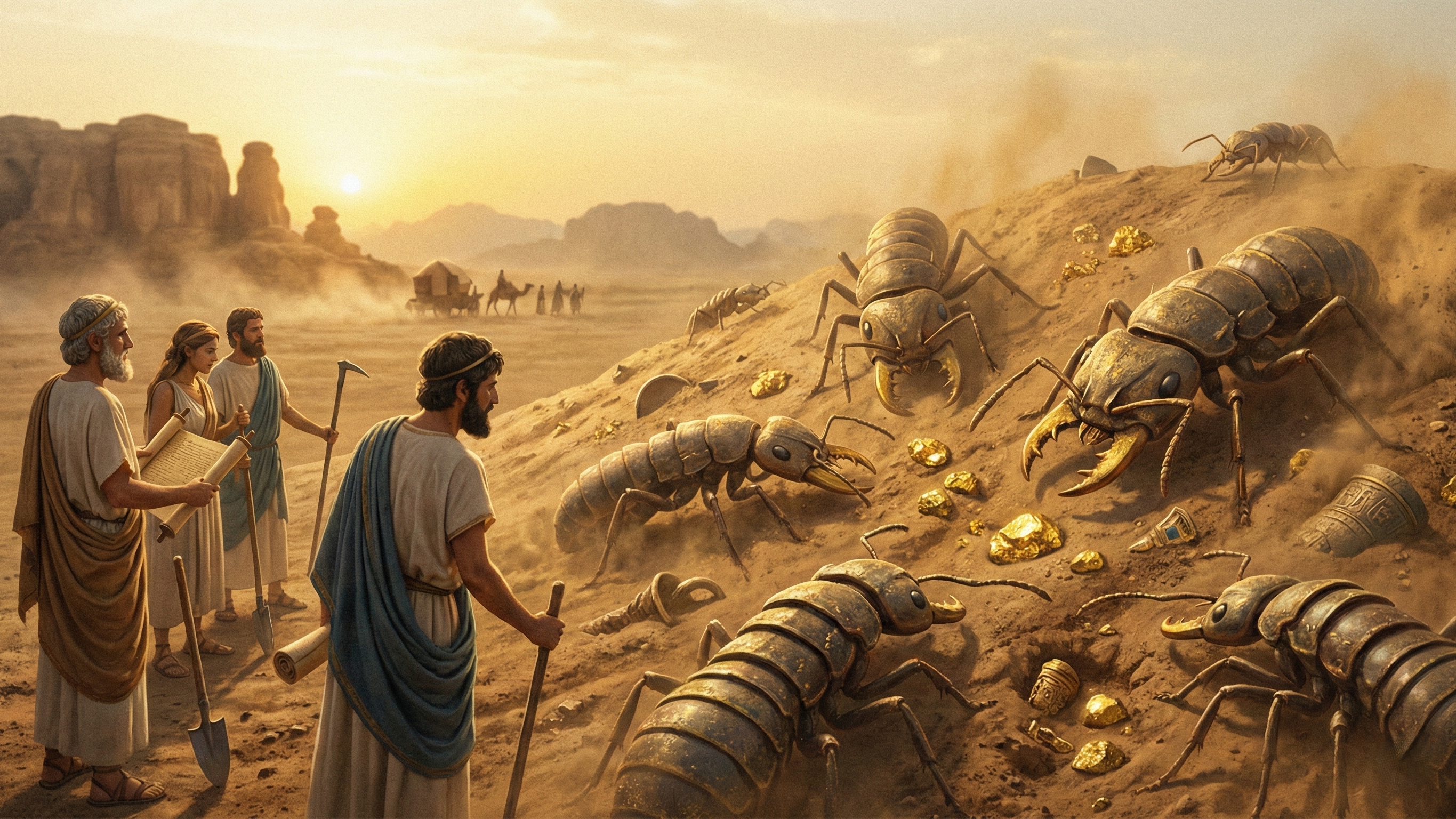 India's myrmex indikoi myth or history or both