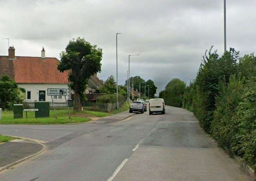 Traffic delays as police called to two-car crash on A257 Littlebourne ...