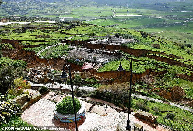 Images show devastation to hit Sicilian town after landslide left ...