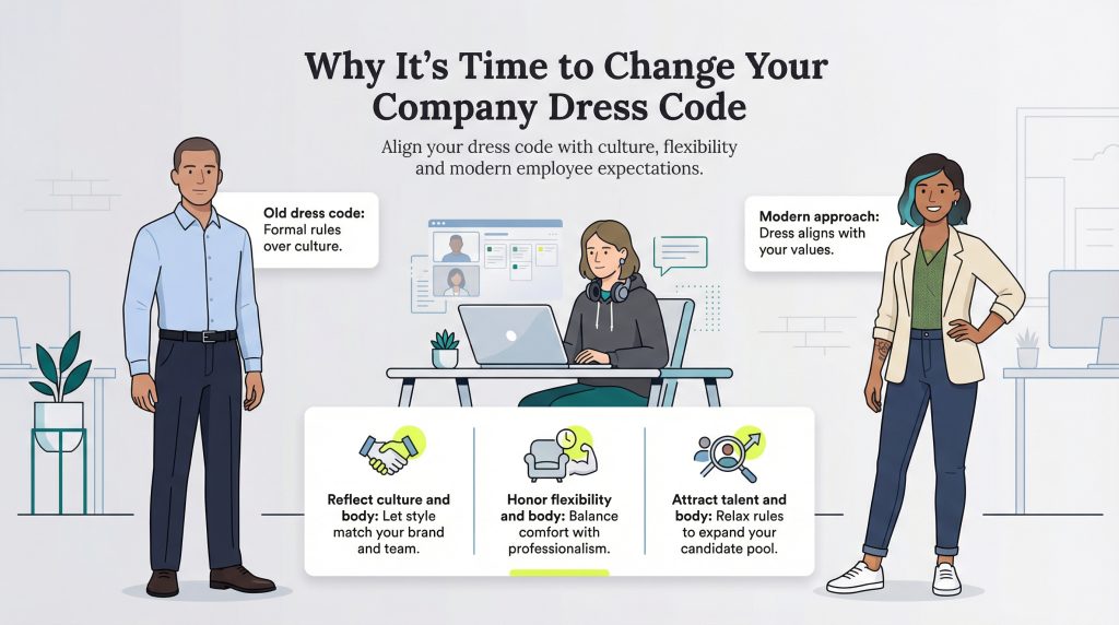 Why it’s time to change your company’s dress code