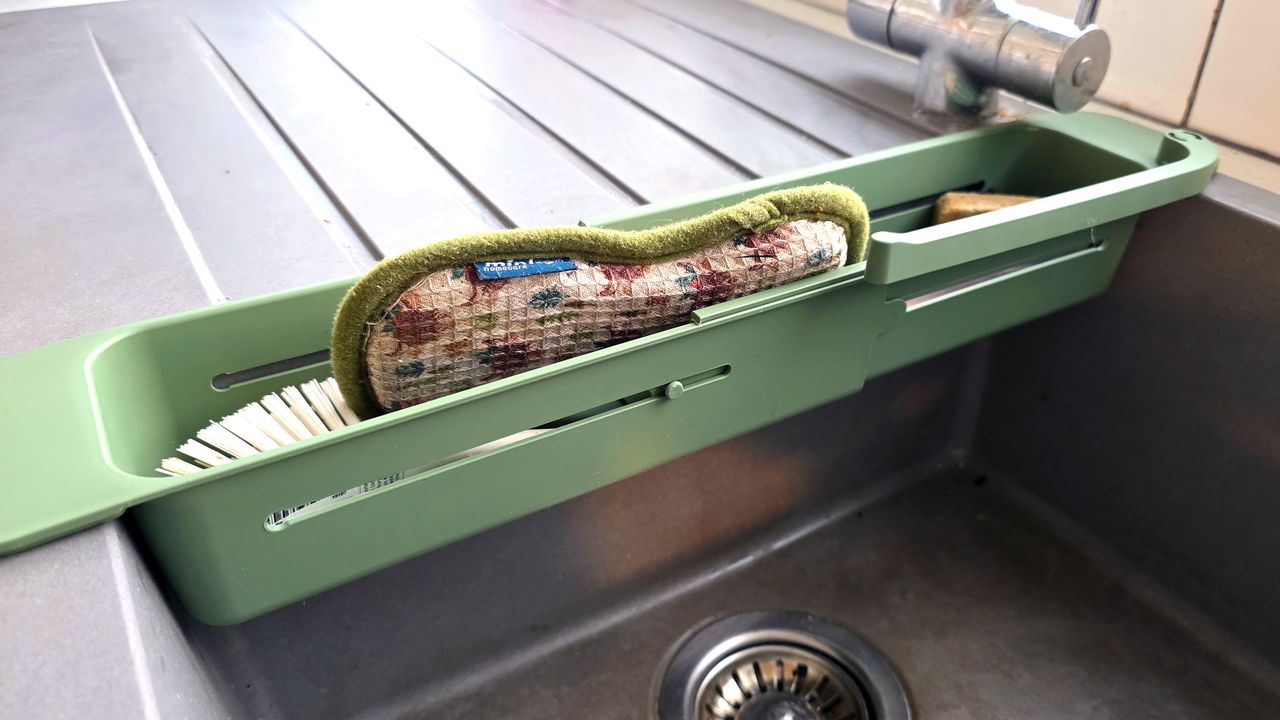 I bought IKEA's new $5 sink organizer, and it's solved my least ...