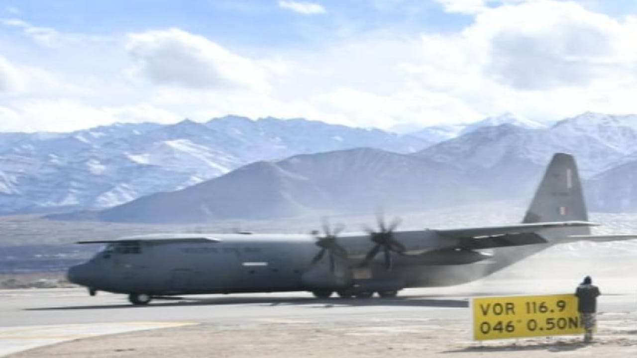 From dusty airstrip to world-class airfield: Leh Air Force Station gets ...