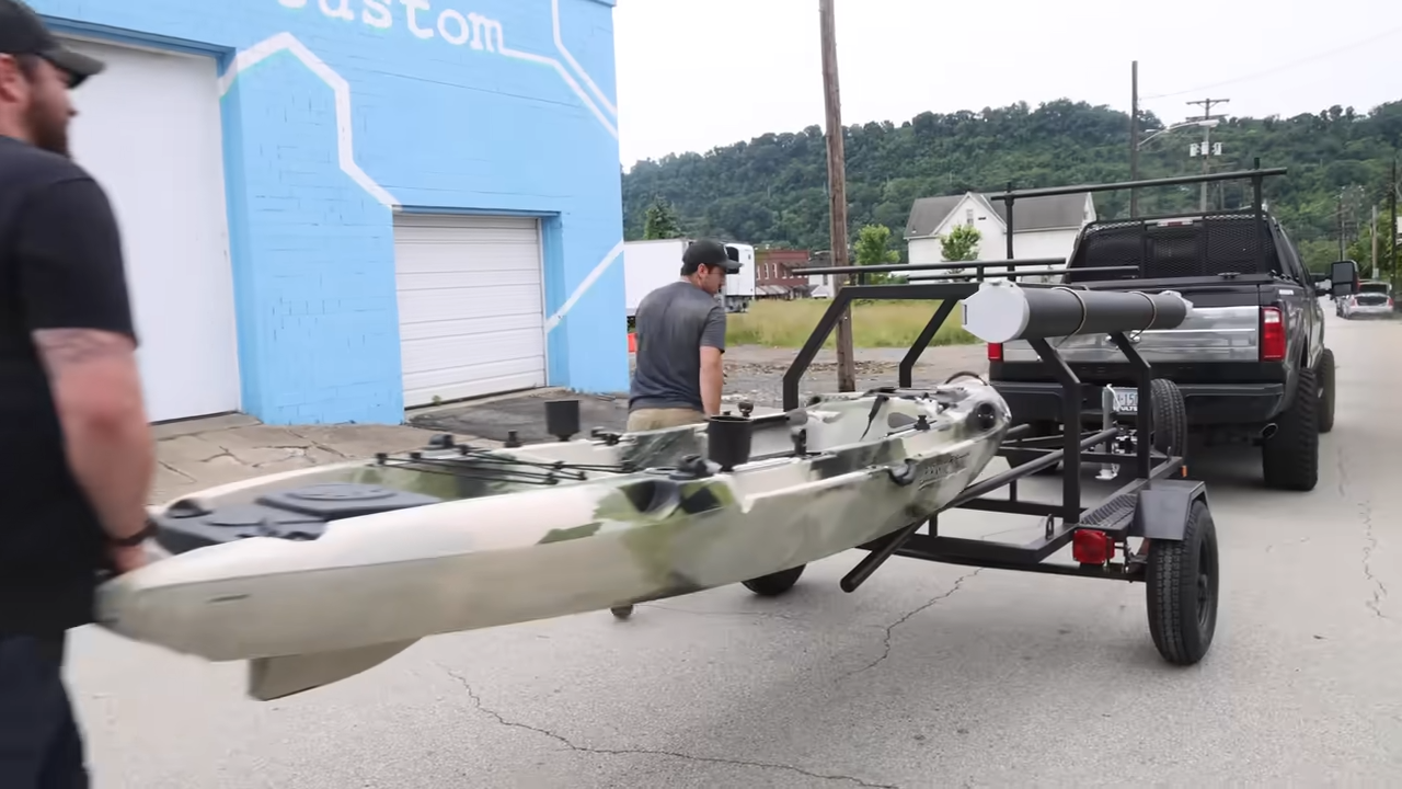 We took an illegal trailer around the block and barely got away with it