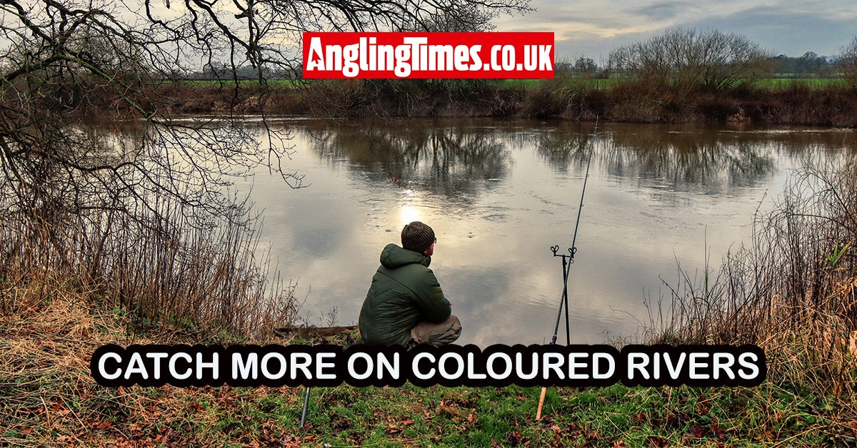 Tips for fishing coloured rivers