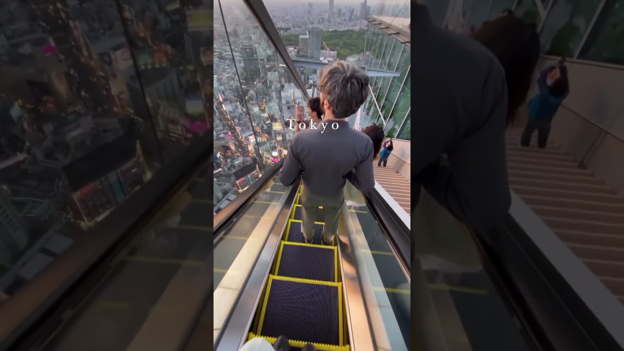 Sunsets paint Shibuya in magical evening colors