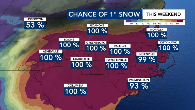 3+ inches of snow likely this weekend, new winter storm watch issued