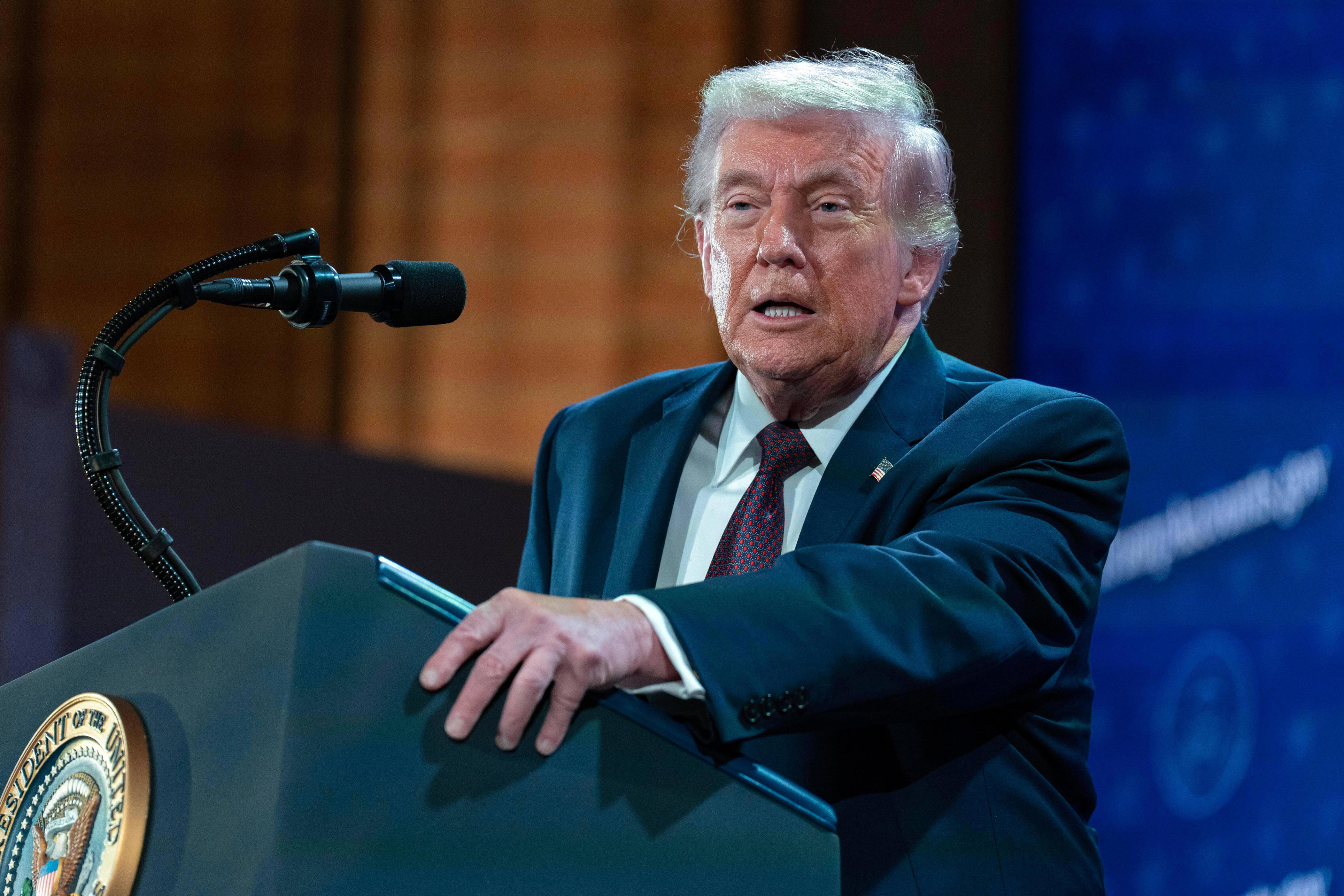 Donald Trump reacts to Georgia election office FBI raid