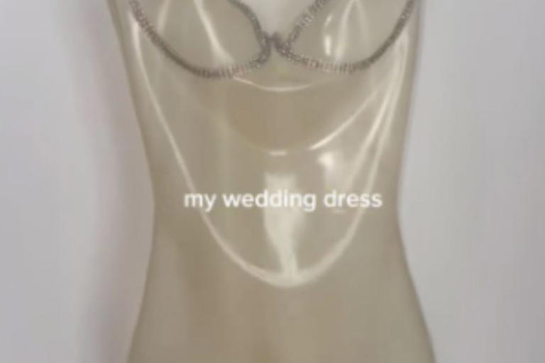 Bride-to-be designs her own wedding dress but people think it looks X-rated