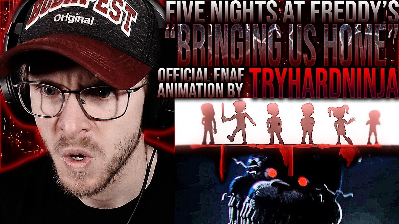 Watching the official Bringing Us Home FNAF song animation