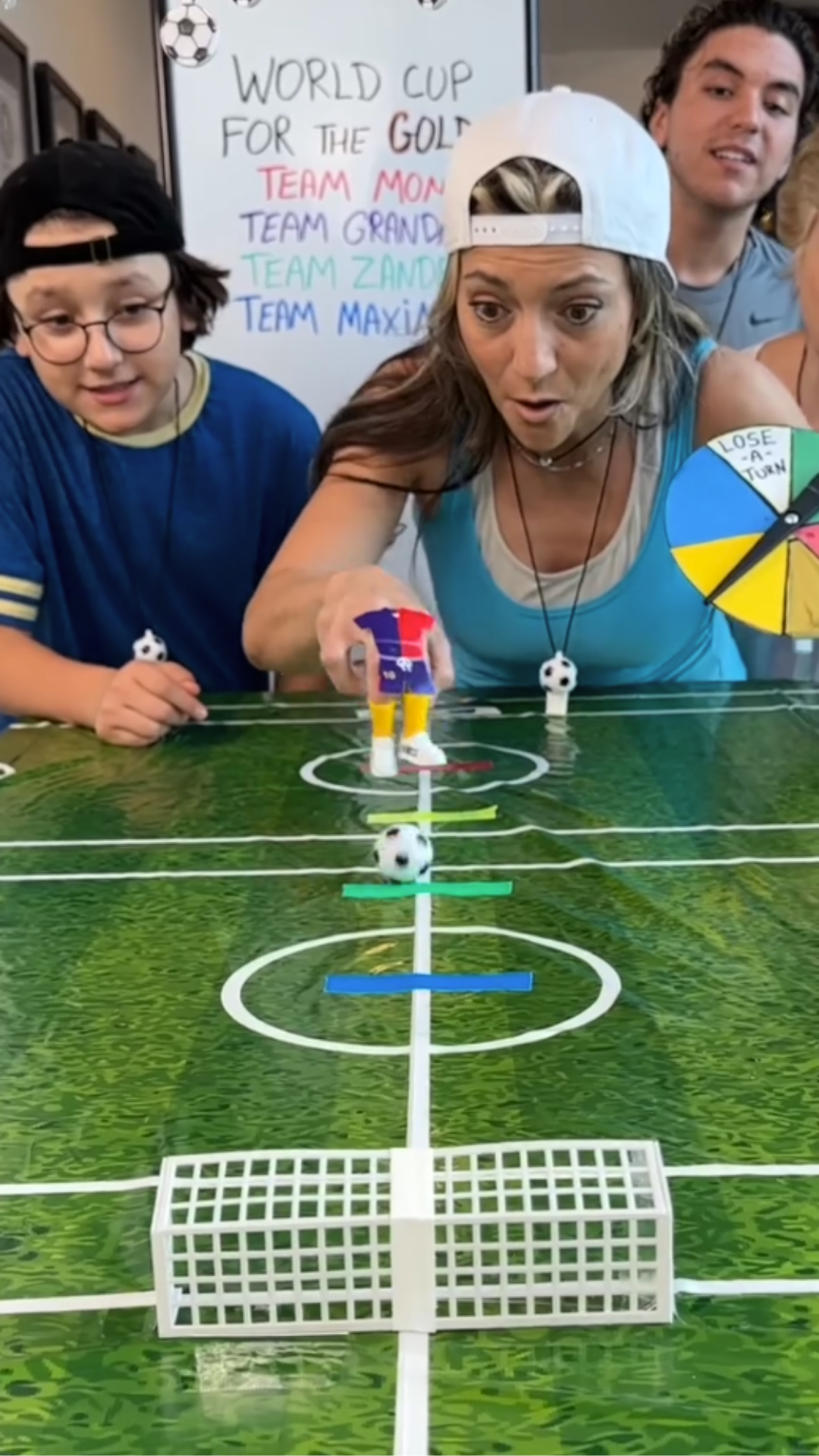 Epic finger soccer challenge – who will score the prize?