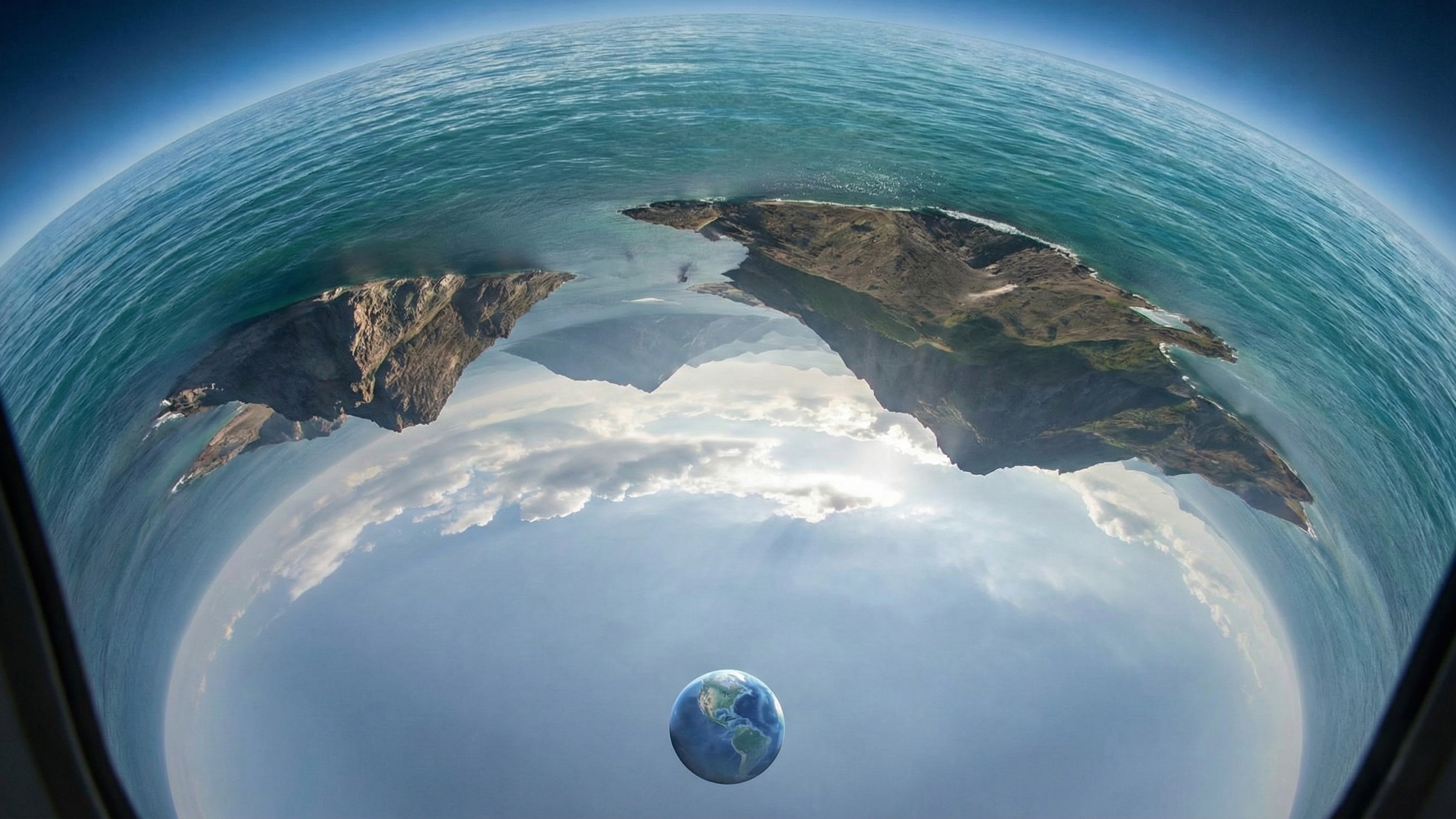 What would happen if Earth was inverted?