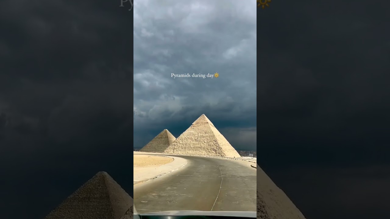 Marvel at the ancient pyramids rising over Cairo, Egypt