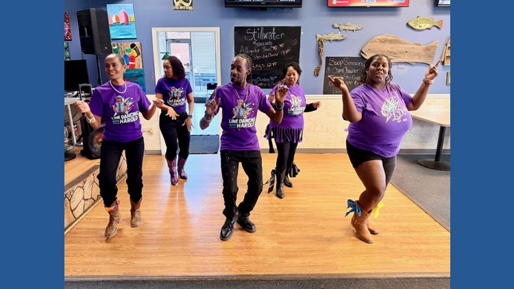 Line dancing group draws growing crowd, creates community in Hampton