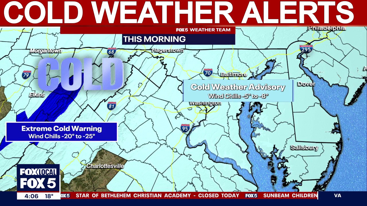 Dangerous cold temperatures; snowstorm cleanup continues | FOX 5 at 4AM