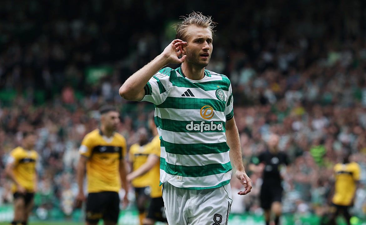 Benjamin Nygren’s goals keep Celtic afloat