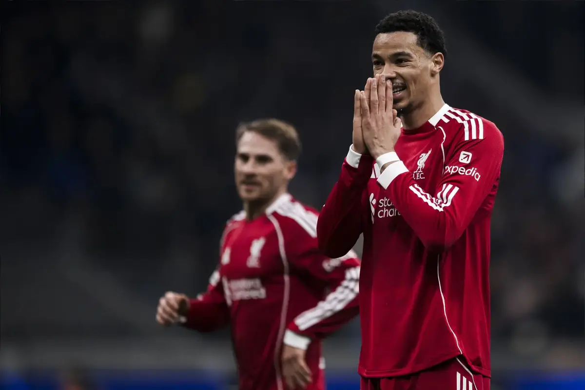 Hugo Ekitike namechecks Marc Guehi after watching Gravenberch at centre ...