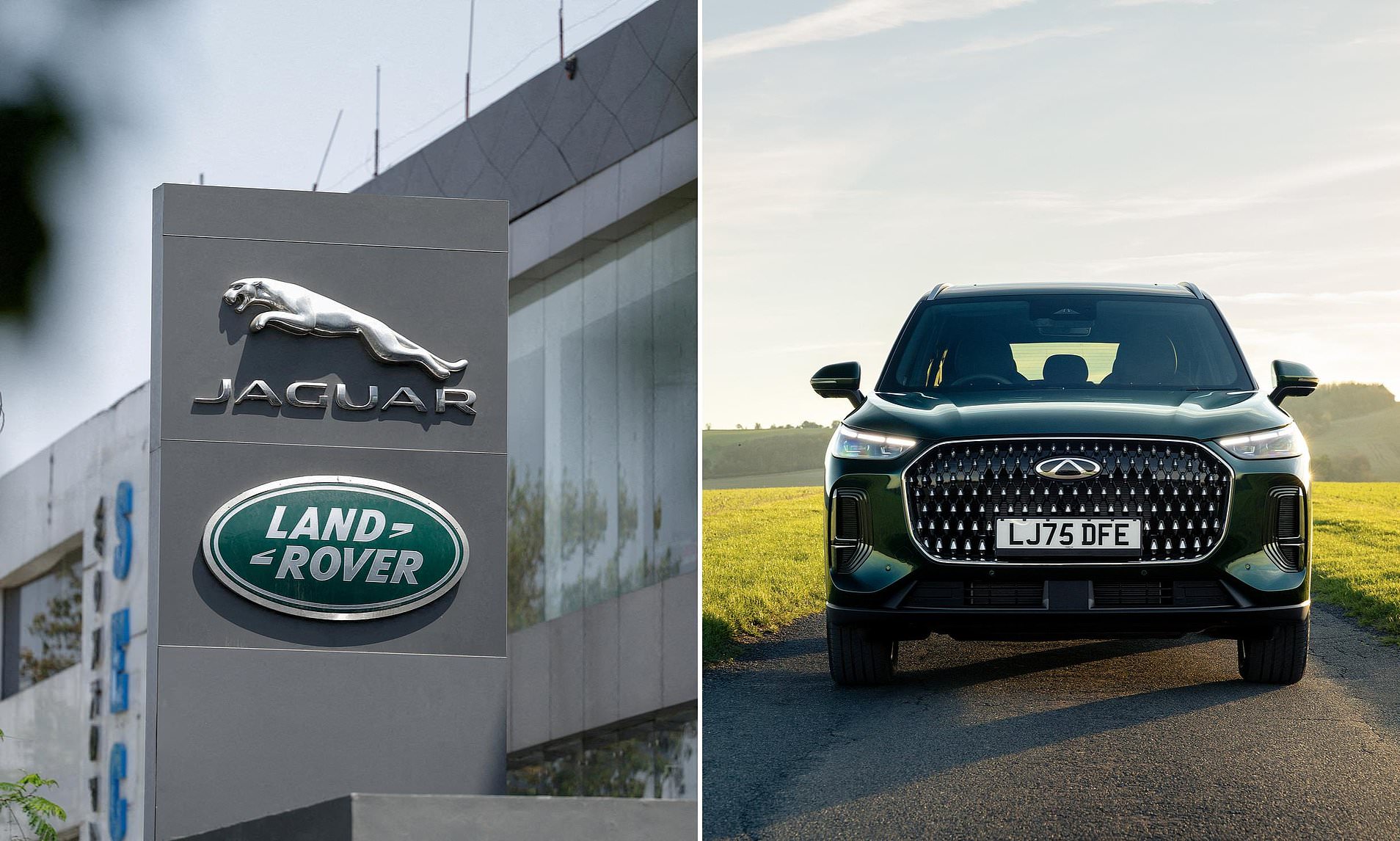 Chinese car giant Chery could use JLR plant to build its cars in the UK