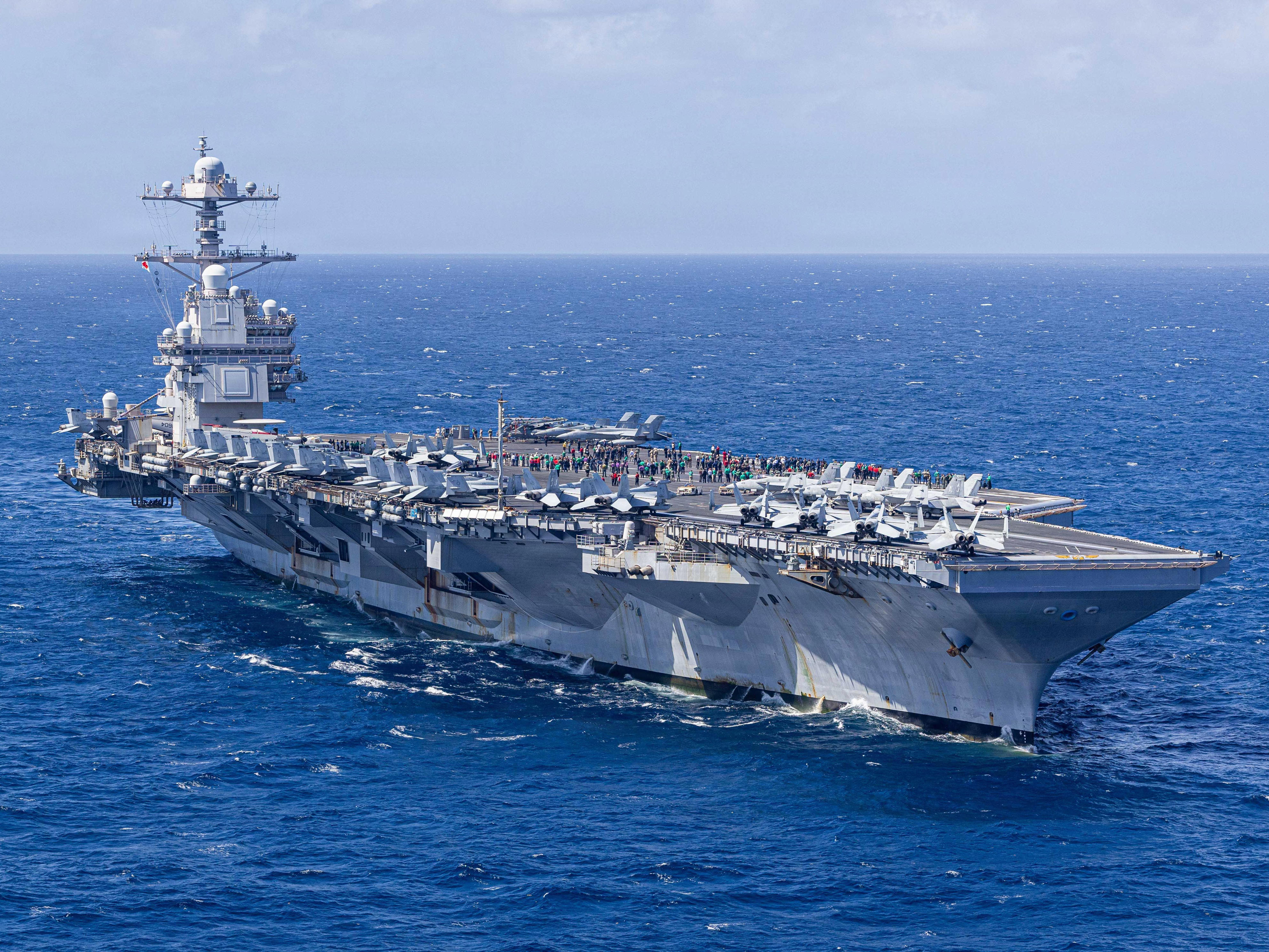 Shipbuilders put 3D printed parts on a US aircraft carrier and ...