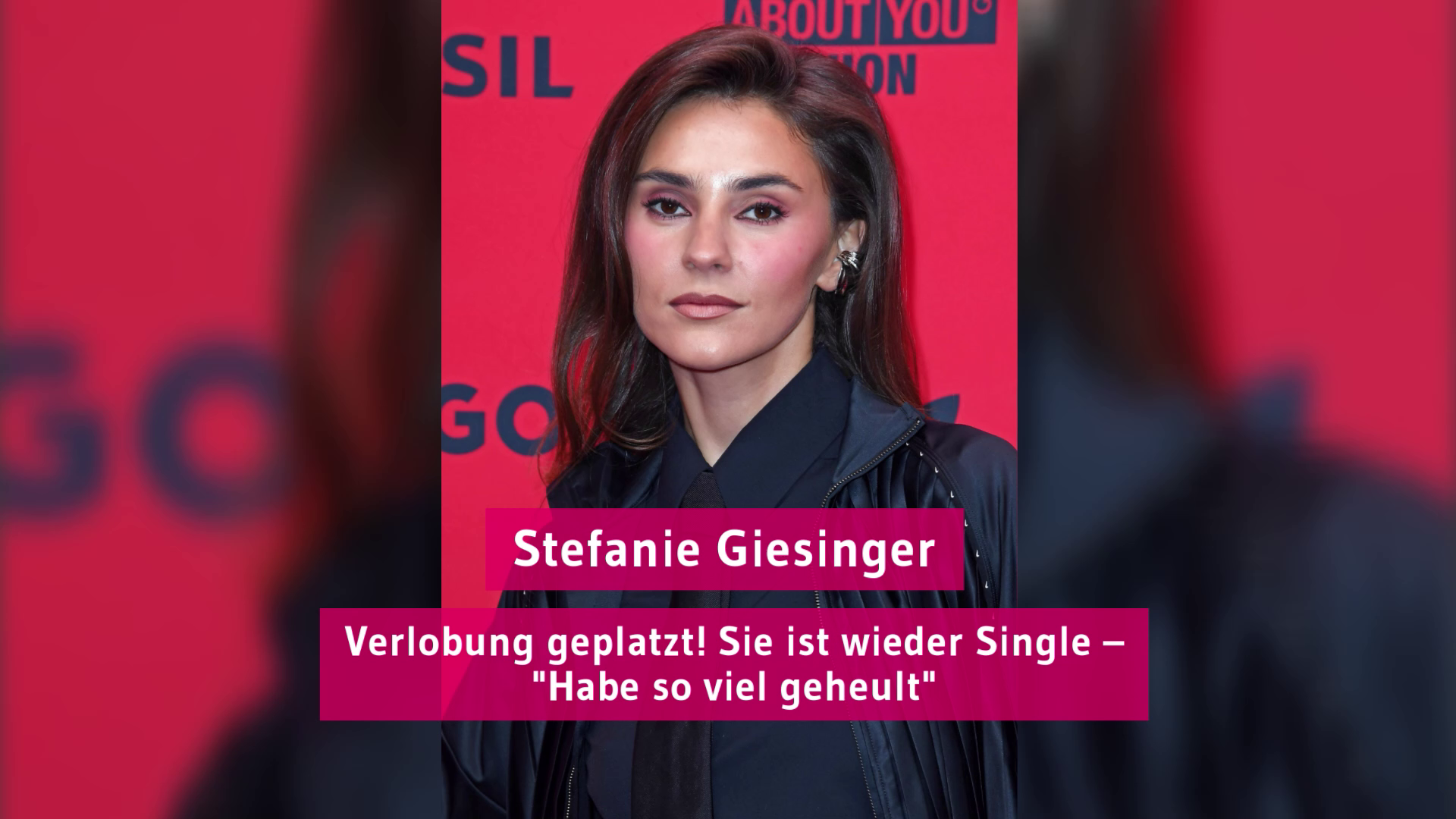 Stefanie Giesinger: Verlobung geplatzt! Sie ist wieder Single – "Habe ...