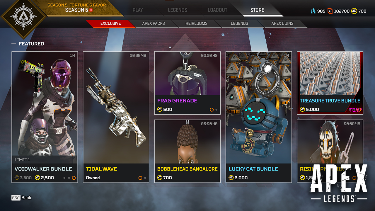 Voidwalker is back: Apex Legends summer sale breakdown