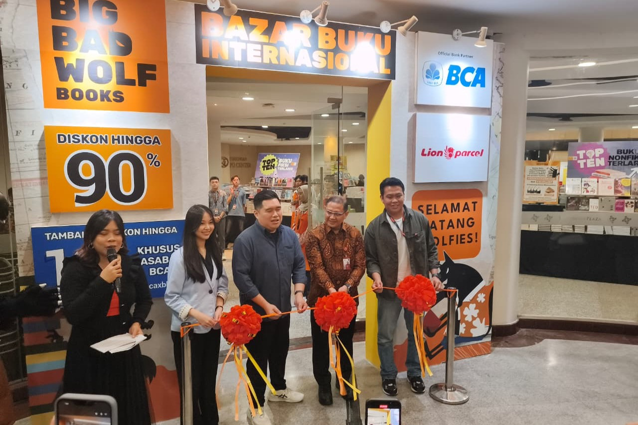 Big Bad Wolf Surabaya 2026 resmi dibuka, jadi kota pembuka satu dekade ...