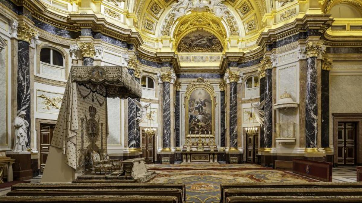 Así fue la reforma integral de la capilla del Palacio Real de Madrid ...