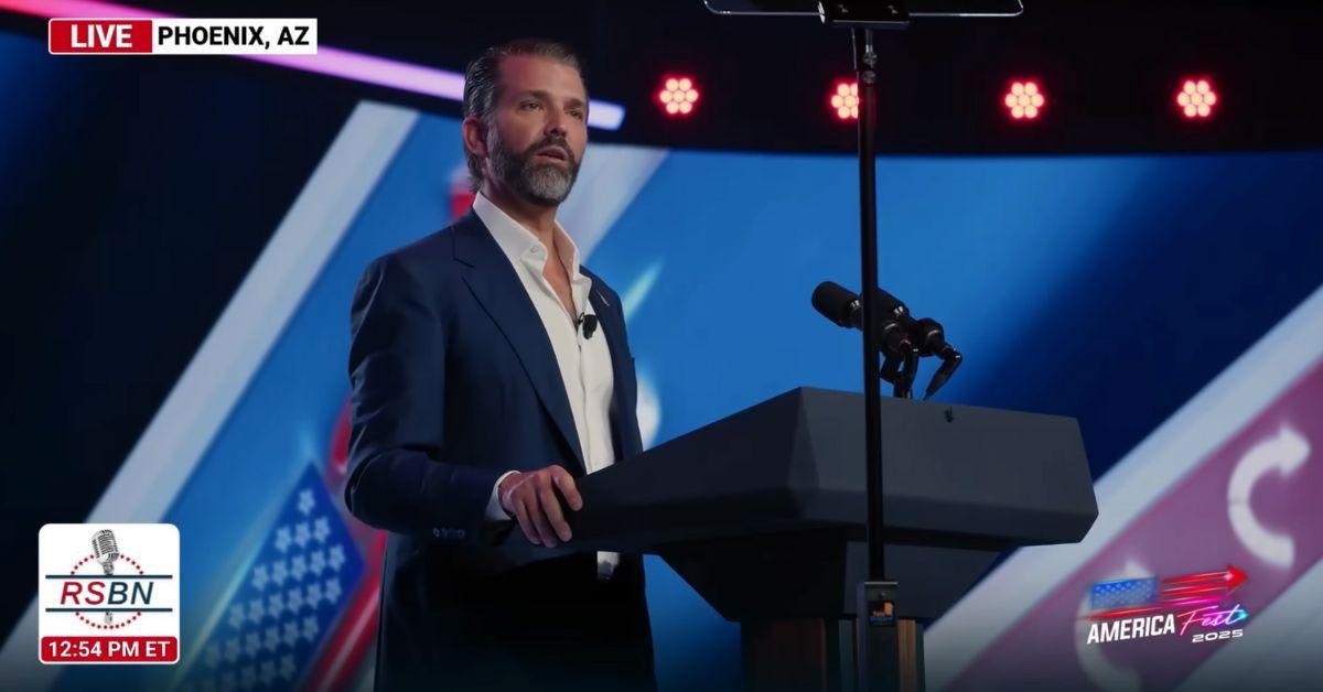 Trump’s son turns on Republican Party