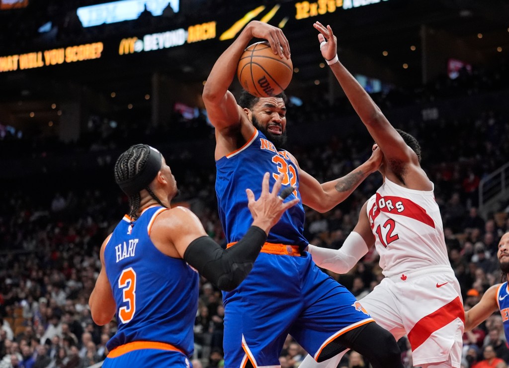 Knicks’ Karl-Anthony Towns shrugs off trade talk swirling around him